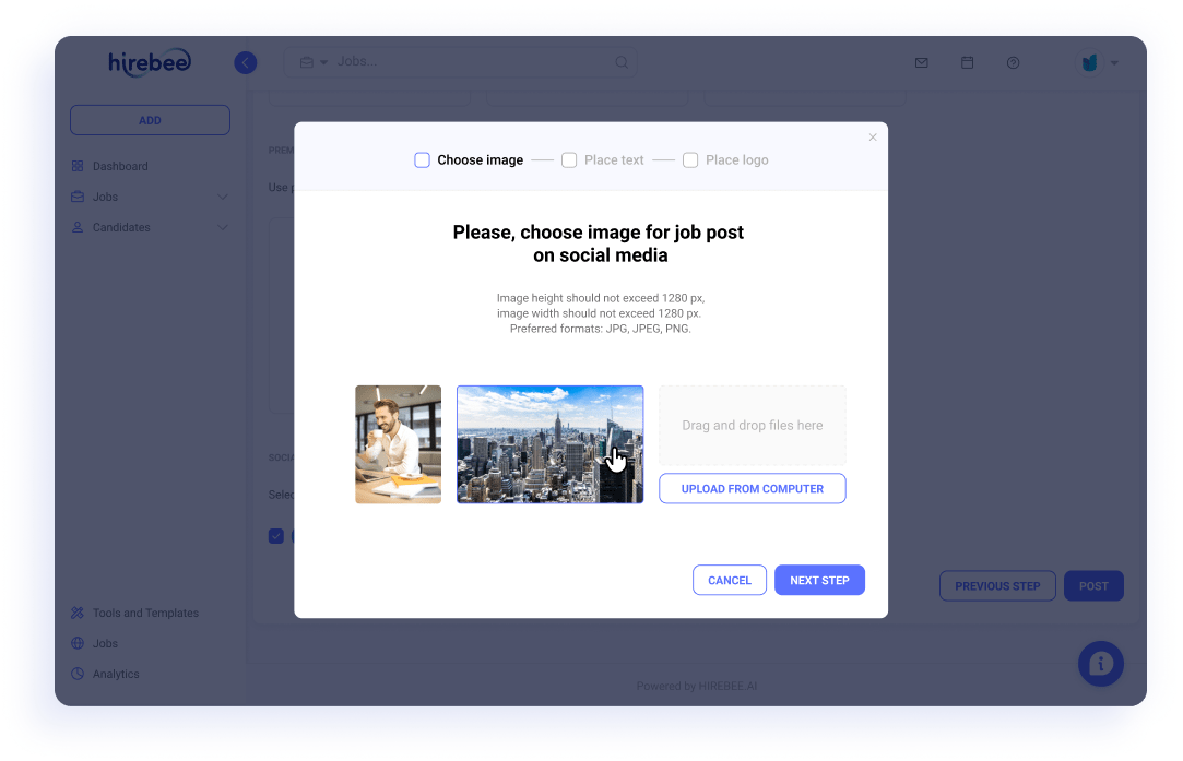 Job Distribution - Hirebee