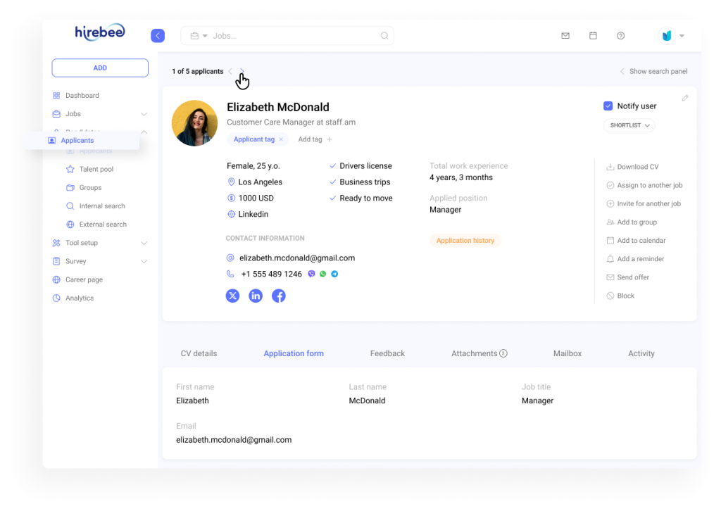 Best Recruitment Management Software | Talent CRM Solutions